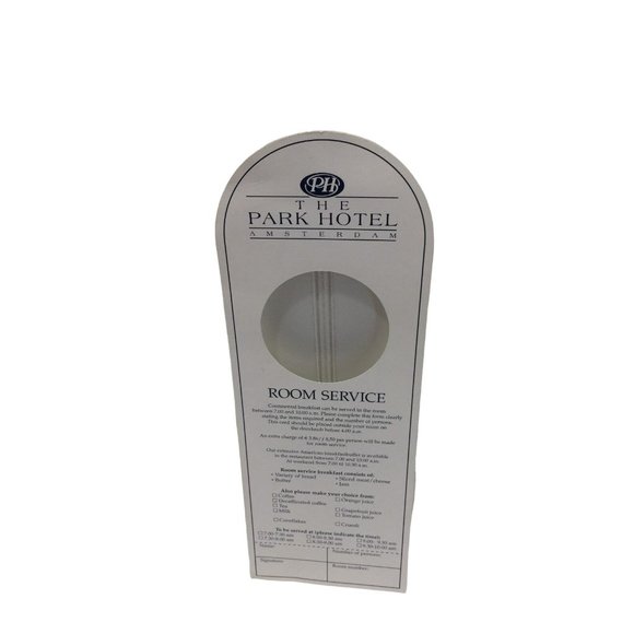 Other | Vintage Room Service Door Knob Sign Hanger 23698 Dutch Park ...